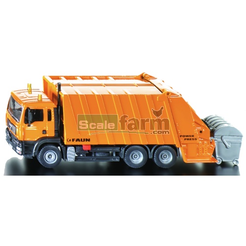 SIKU 2937 - Faun Power Press Refuse Lorry