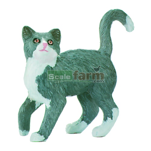 Breyer 1550 - Grey and White Cat