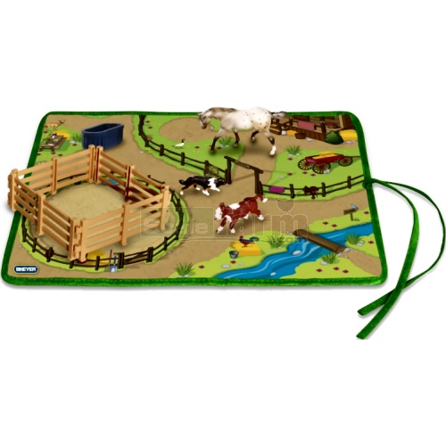 Breyer 5934 - Roll & Go Western Play Mat