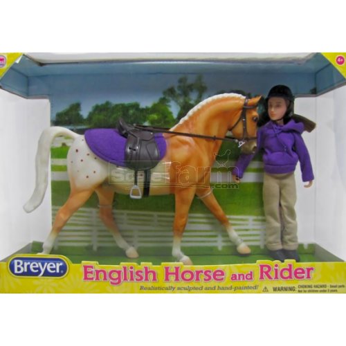 Breyer 61069 - English Horse and Rider Set