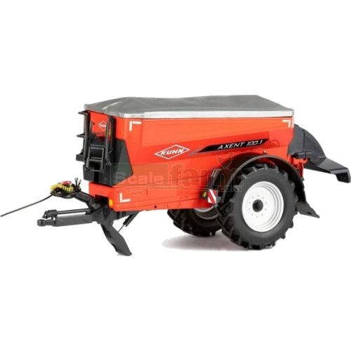 ROS 60229 - Kuhn AXENT 100.1 Trailed Twin-Disc Fertiliser Spreader